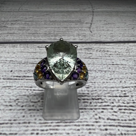 Jewelry | Genuine Prasiolite Multi Gem Ring 76 | Poshmark